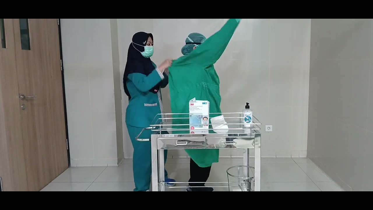 Penggunaan APD # OSCE K3 APD - YouTube
