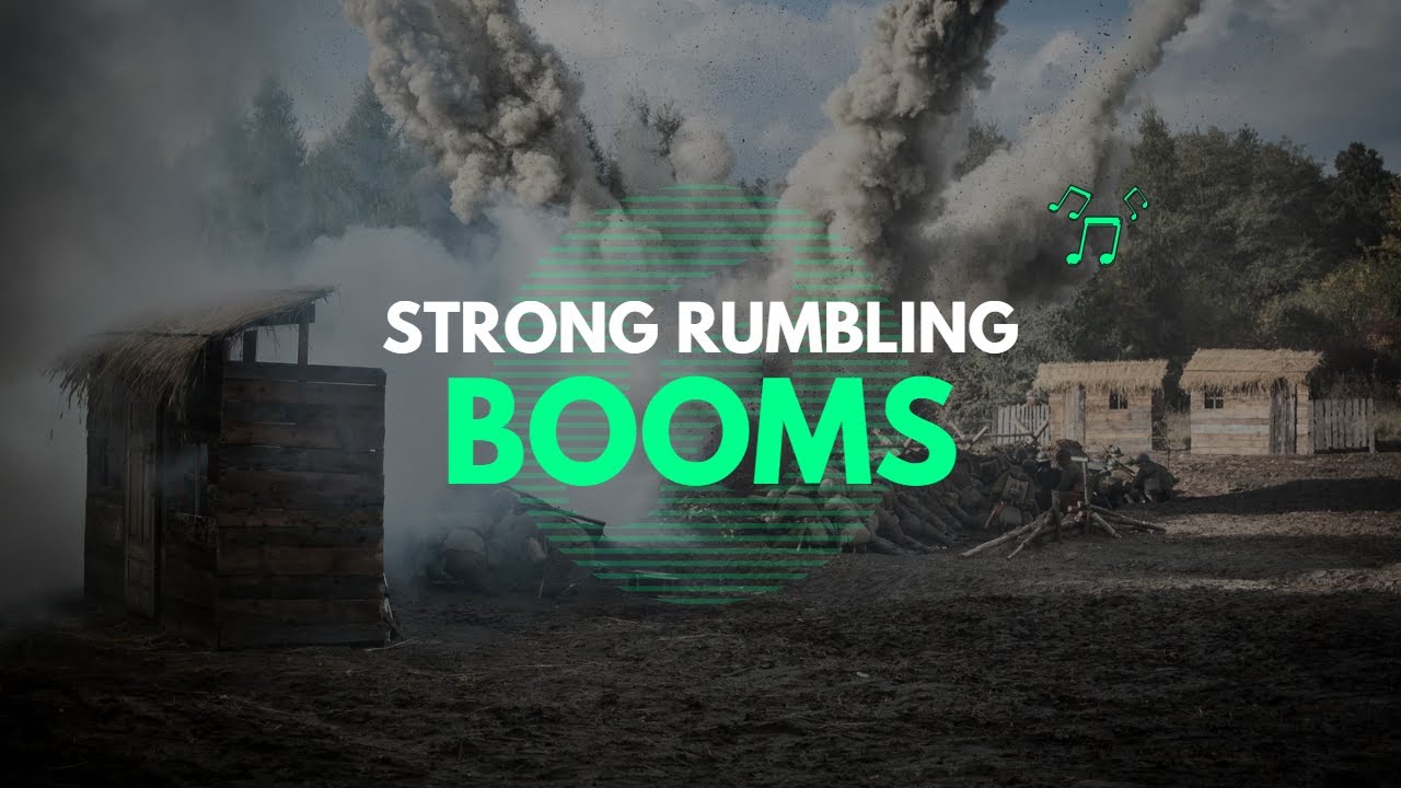Strong Rumbling Booms | Sound Effects - YouTube