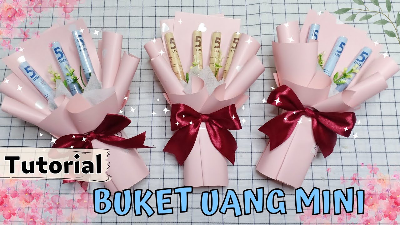 TUTORIAL BUKET UANG MINI SIMPLE DAN MUDAH - YouTube