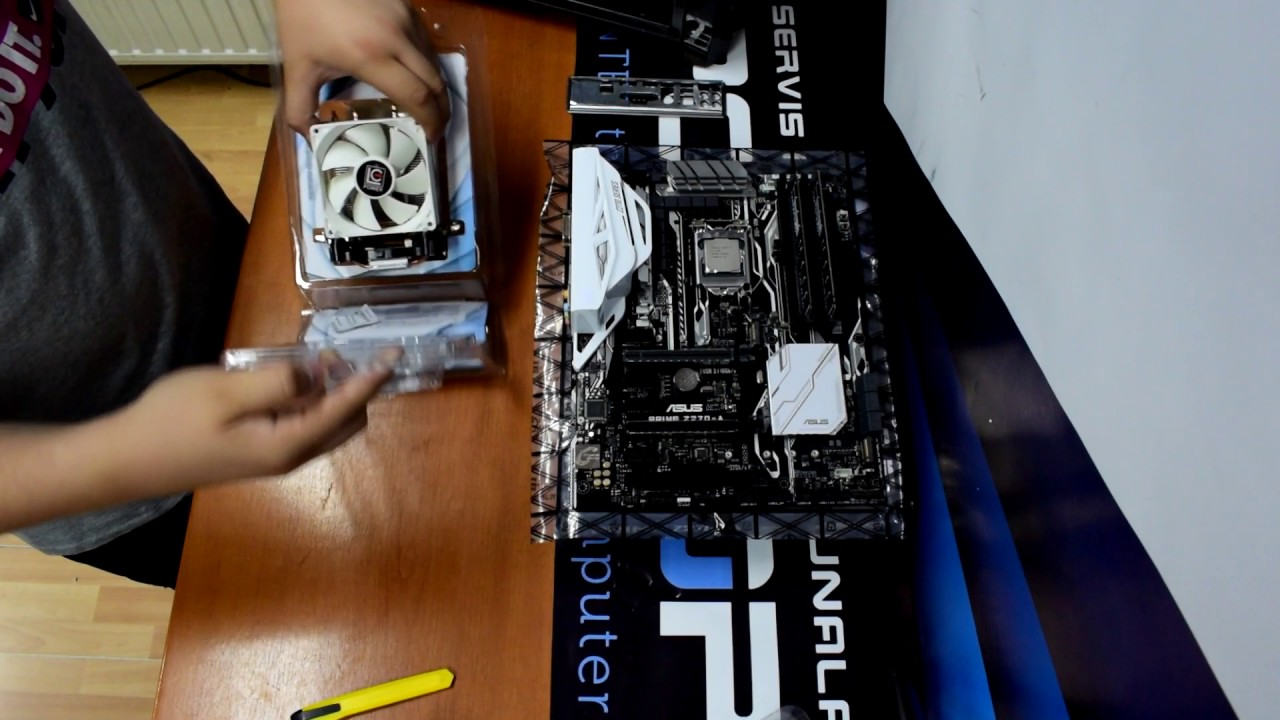 Sastavljanje računala - Custom PC build video by PC shop - YouTube