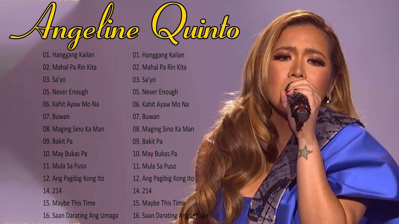Best Of Angeline Quinto - Greatest Hits Full Album - YouTube