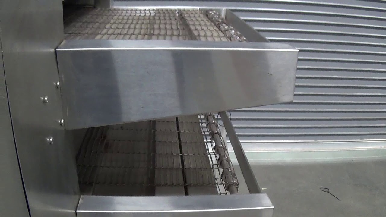 CTX DZ33 Electric Double Rack Conveyor Oven SIGMA Equipment - YouTube