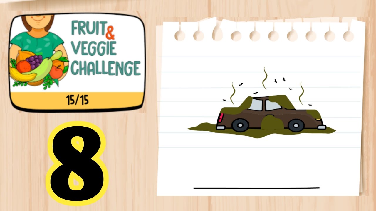 Brain Test Tricky Words Fruits and Veggies Level 8 - YouTube