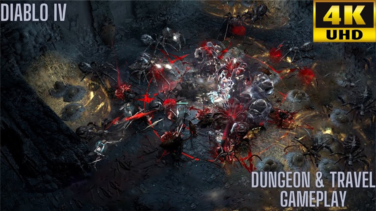 Diablo IV | Dungeon&Travel Episode 3 | 4K60FPS ULTRA GRAPHICS - YouTube
