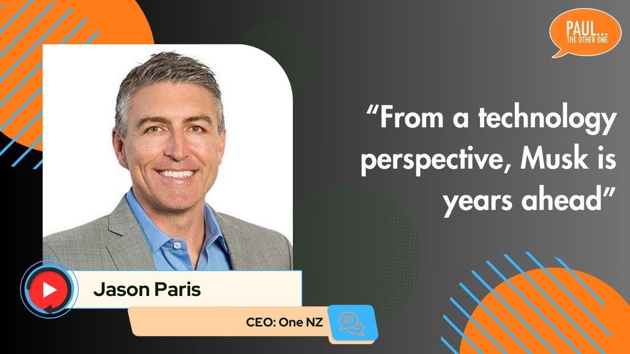Jason Paris: One NZ CEO - YouTube