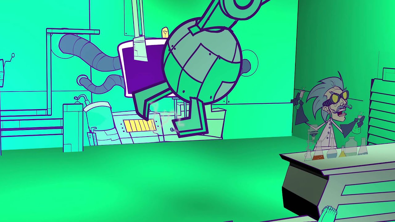 Official Genius, Cartoon Network, episode 1, MAD SCIENCE !!! - YouTube