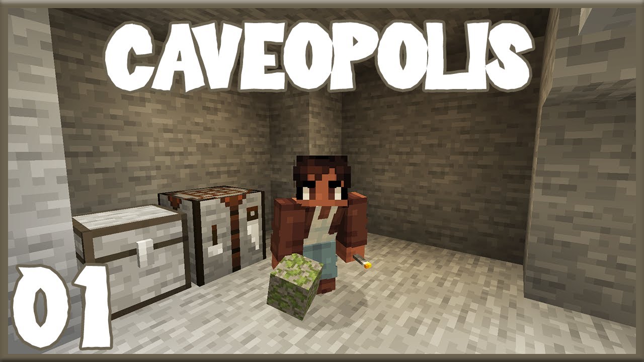 Introduction & Basics | Caveopolis 1.18.2 | Modded Minecraft | EP01 ...