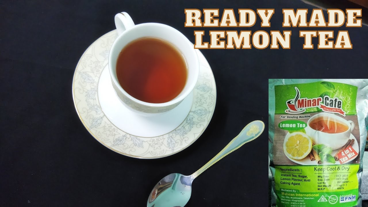 Ready Made Lemon Tea | Home Made Lemon Tea | Lemon Tea Easy Recipe ...