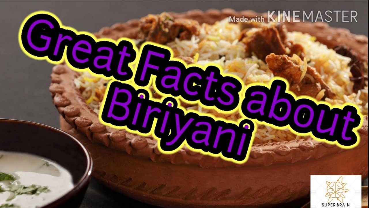 Great facts about Biriyani - YouTube