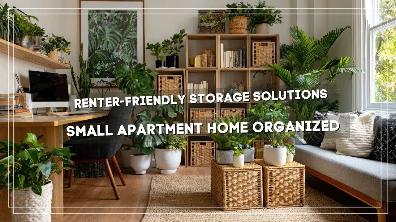 Renter-Friendly Storage Solutions for Small Spaces | Small Apartment ...