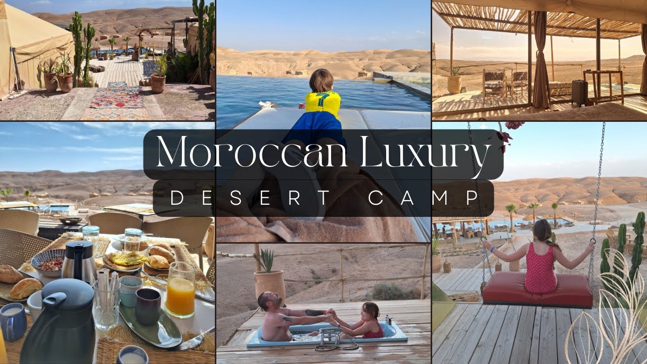 Stunning Luxury Desert Camp 🏜️🌴 in Morocco's Hidden Gem 🇲🇦 - YouTube