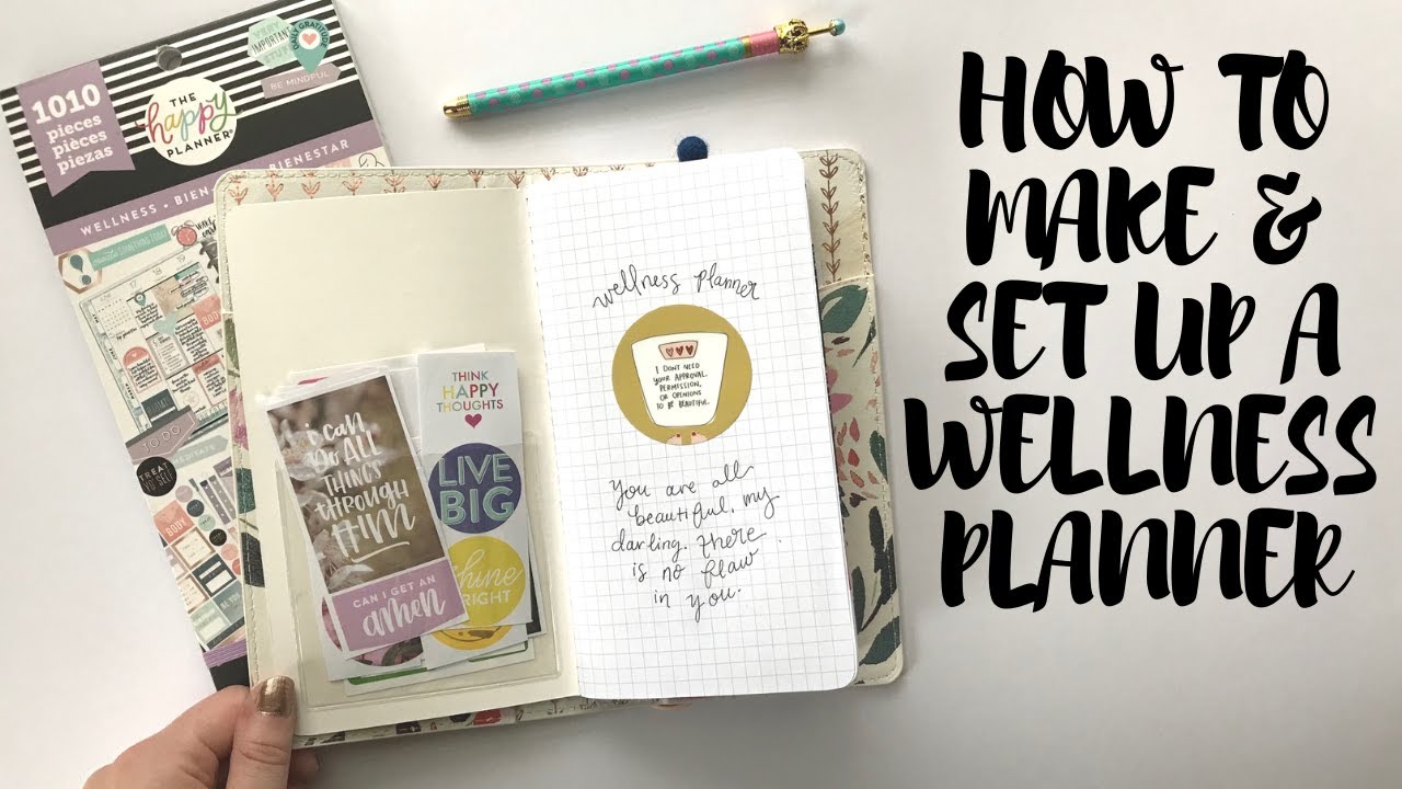 Wellness Planner Set Up - YouTube