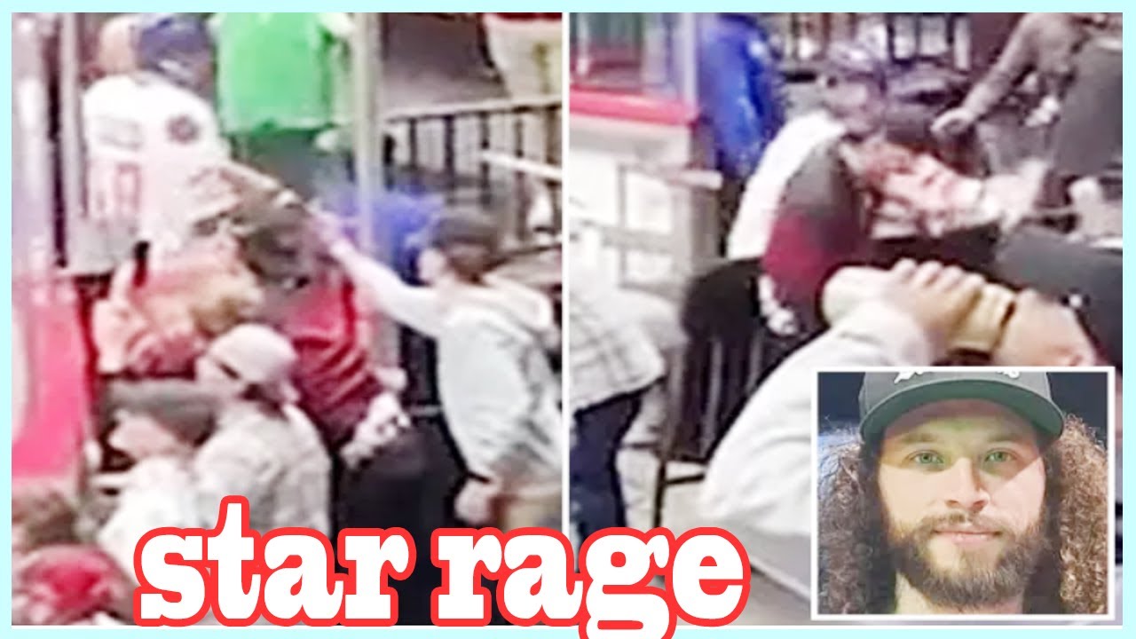 Shocking moment raging sports star goes into crowd and PUNCHES fan in ...