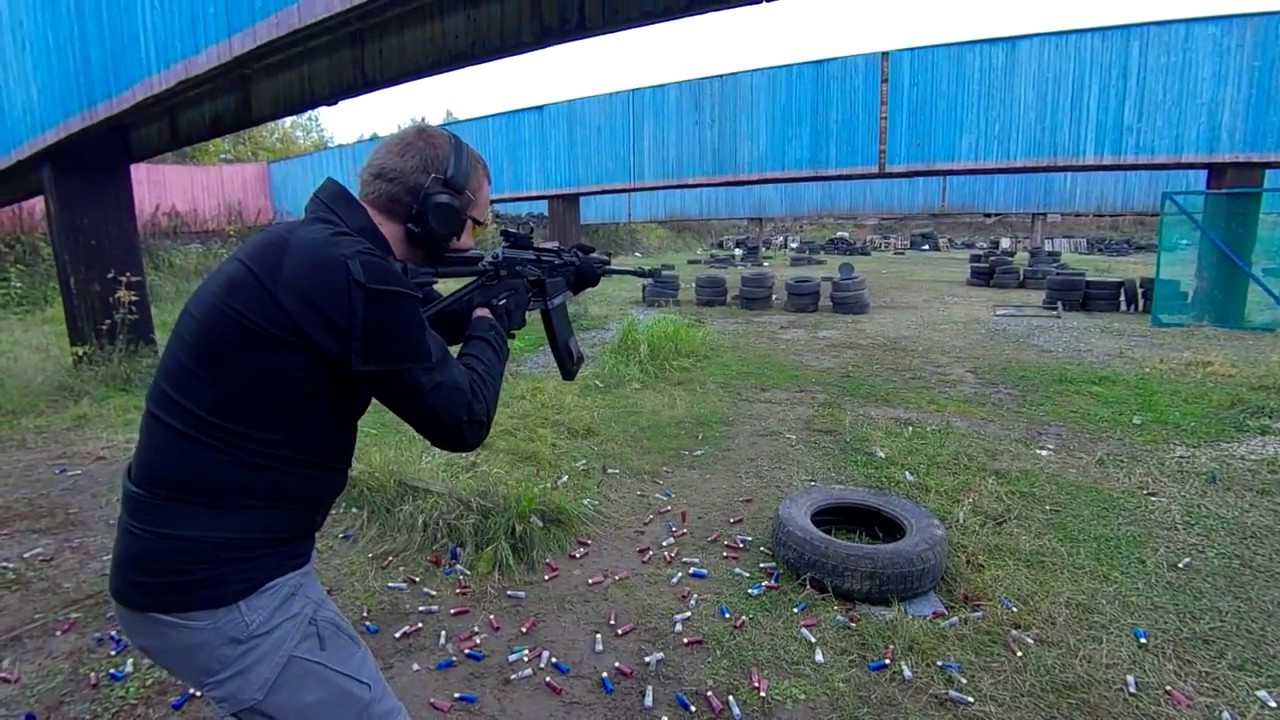 IPSC Practical Shooting Training with Slow Mo | Bullet Time | Saiga 12 ...