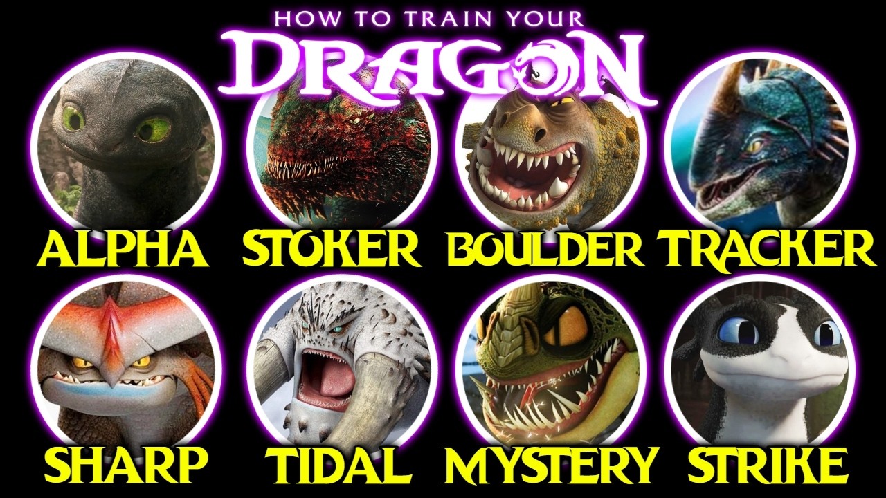 Every Dragons Types And Classification - Explained | How To Train Your ...
