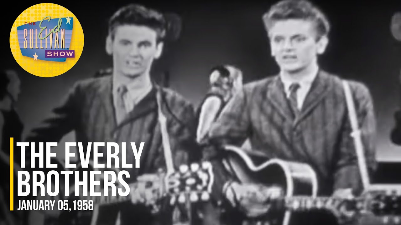 The Everly Brothers "This Little Girl Of Mine" on The Ed Sullivan Show ...