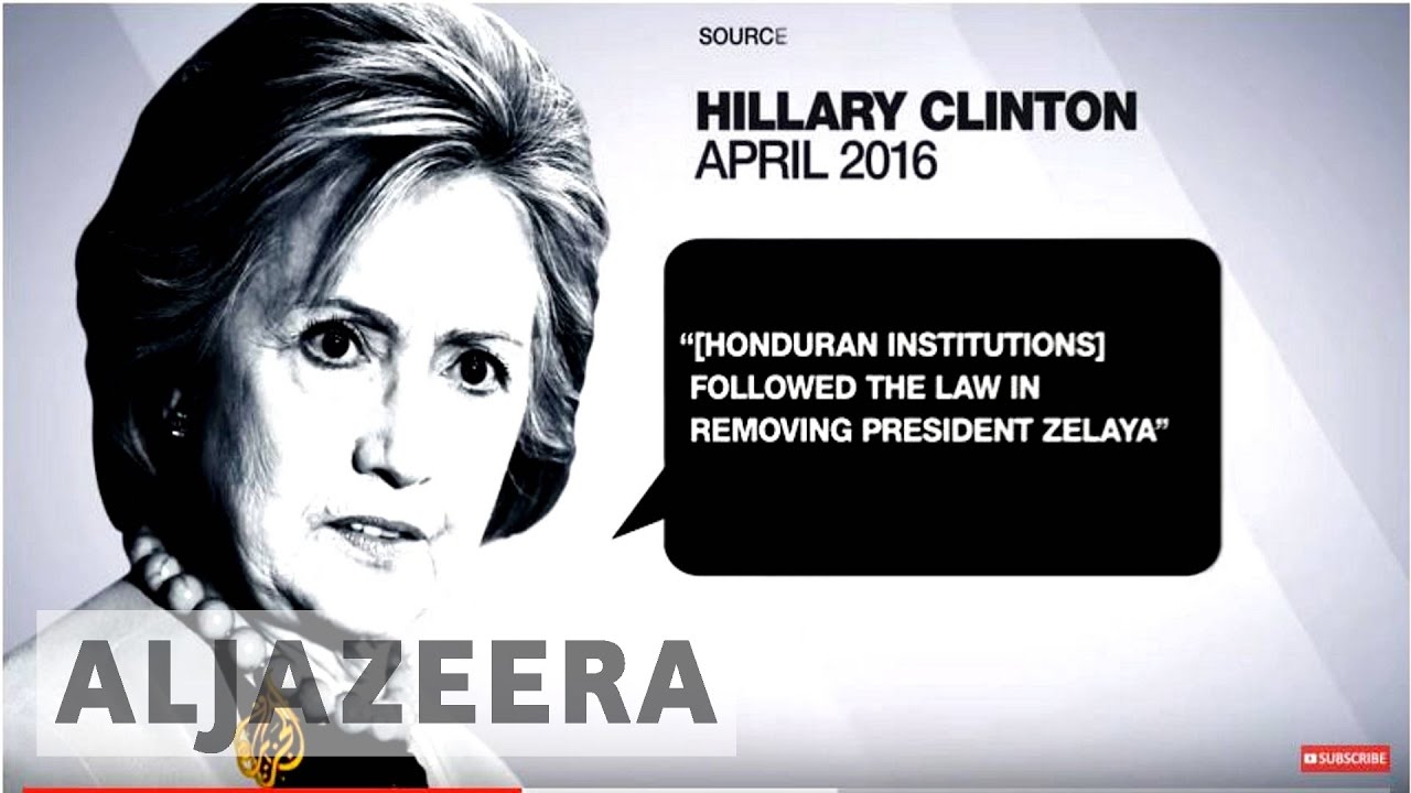 Hillary Clinton the hawk, and the Honduran coup - UpFront - YouTube