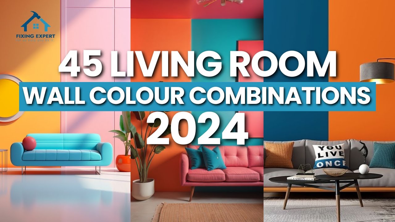 45 Vibrant Living Room Wall Color Combinations for 2024 | Best Color ...