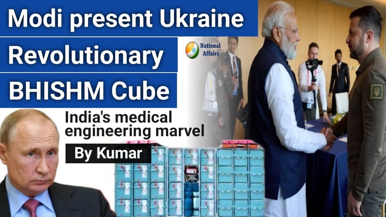 PM Modi to present Ukraine with revolutionary BHISHM cube: What makes it a game-changer? - YouTube