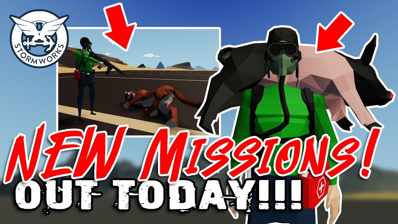 Animal Missions UNLEASHED! Farming on the Horizon? Stormworks Must-Have ...