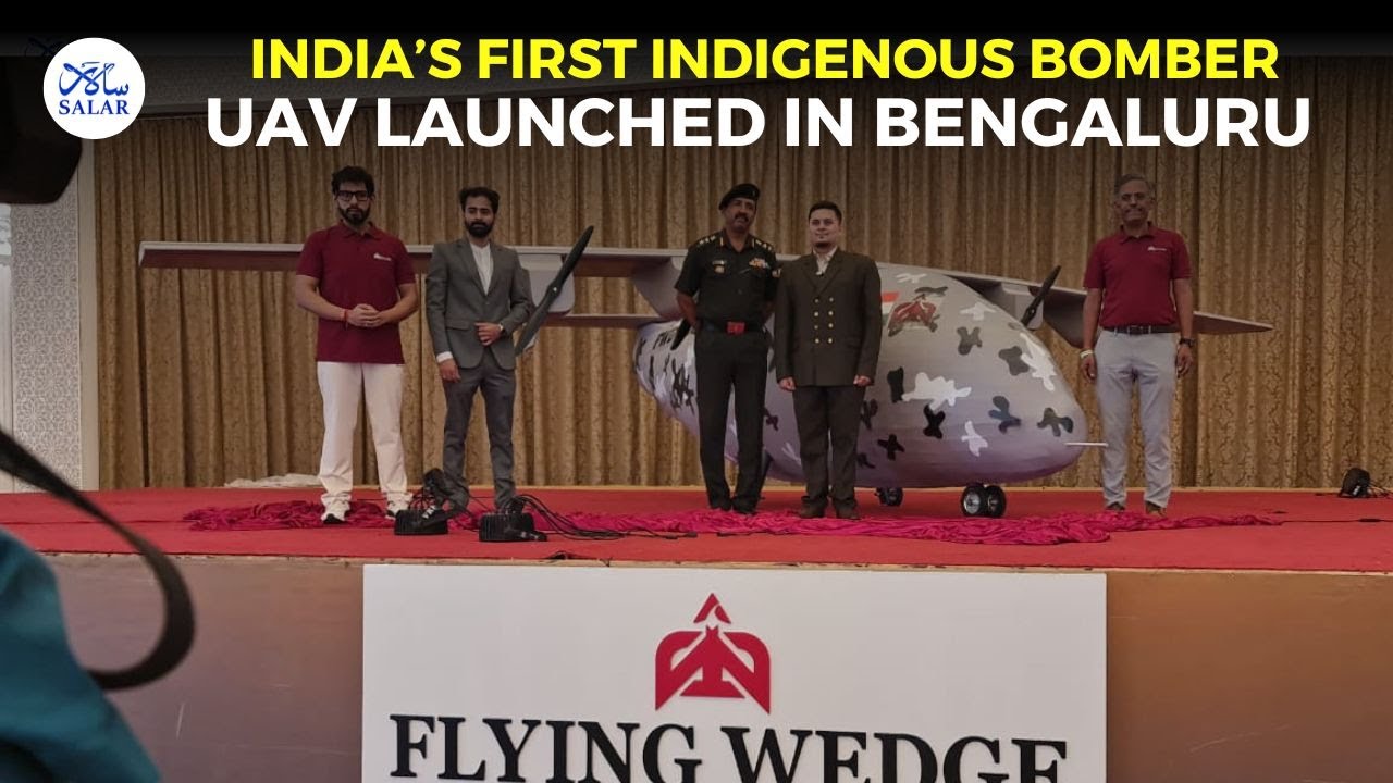 Indigenous Bomber UAV Launched: Flying Wedge Defence Leads the Way ...