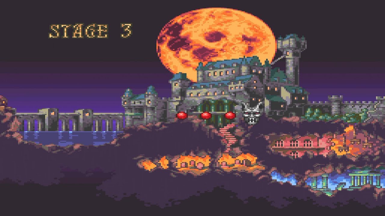 Castlevania Dracula X - Stage 3 - Castle Center - YouTube