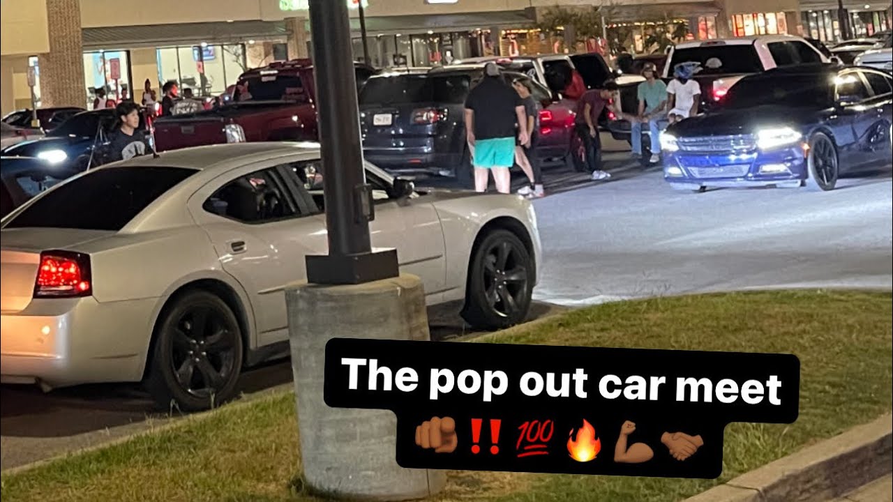 LATE NIGHT POP OUT CAR MEET! - YouTube