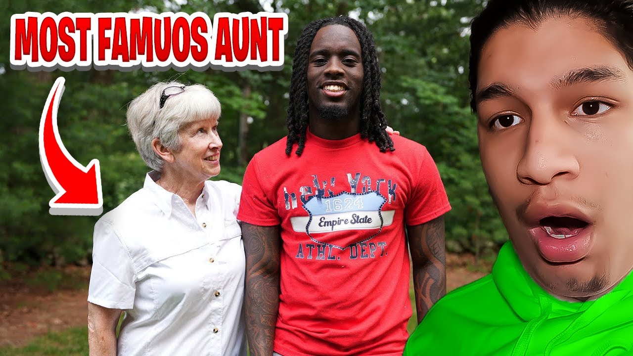 Kai Cenat Visits The Most Famous Aunt in The World - YouTube