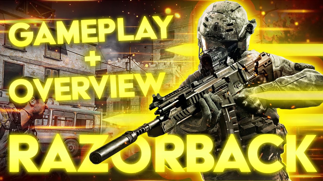 CODM || RAZORBACK OVERVIEW + GAMEPLAY || - YouTube