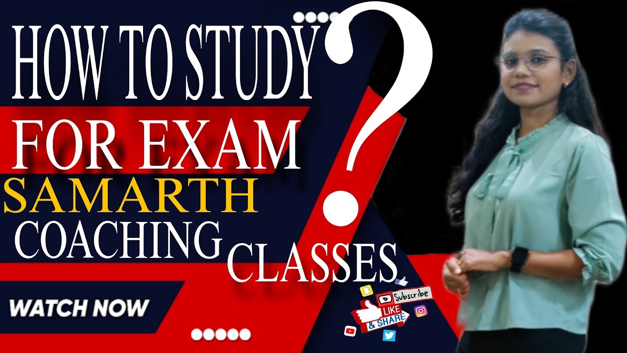 How To Study For Exam | Activity based fun learning in samarth coaching class | - YouTube