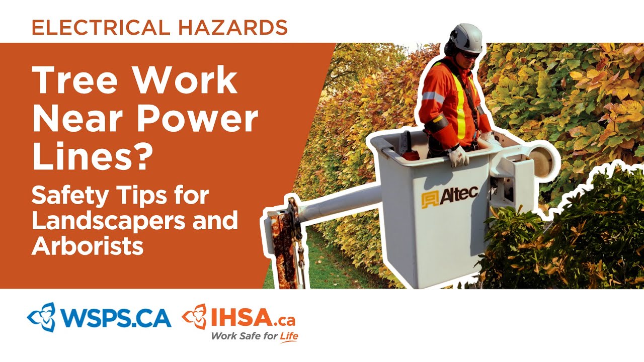 Overhead Power Line Hazards Electrical Safety for Landscapers and ...