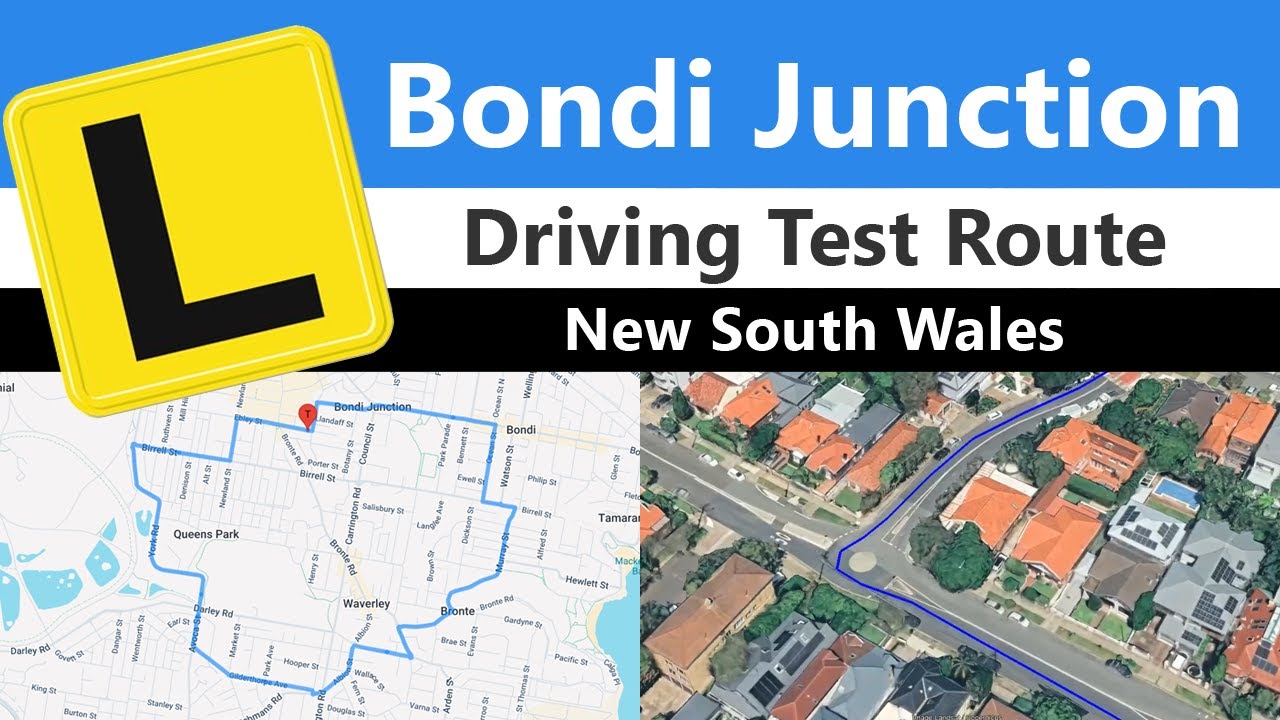 Bondi Junction Driving Test Route, NSW – Sample Practice Route & App ...