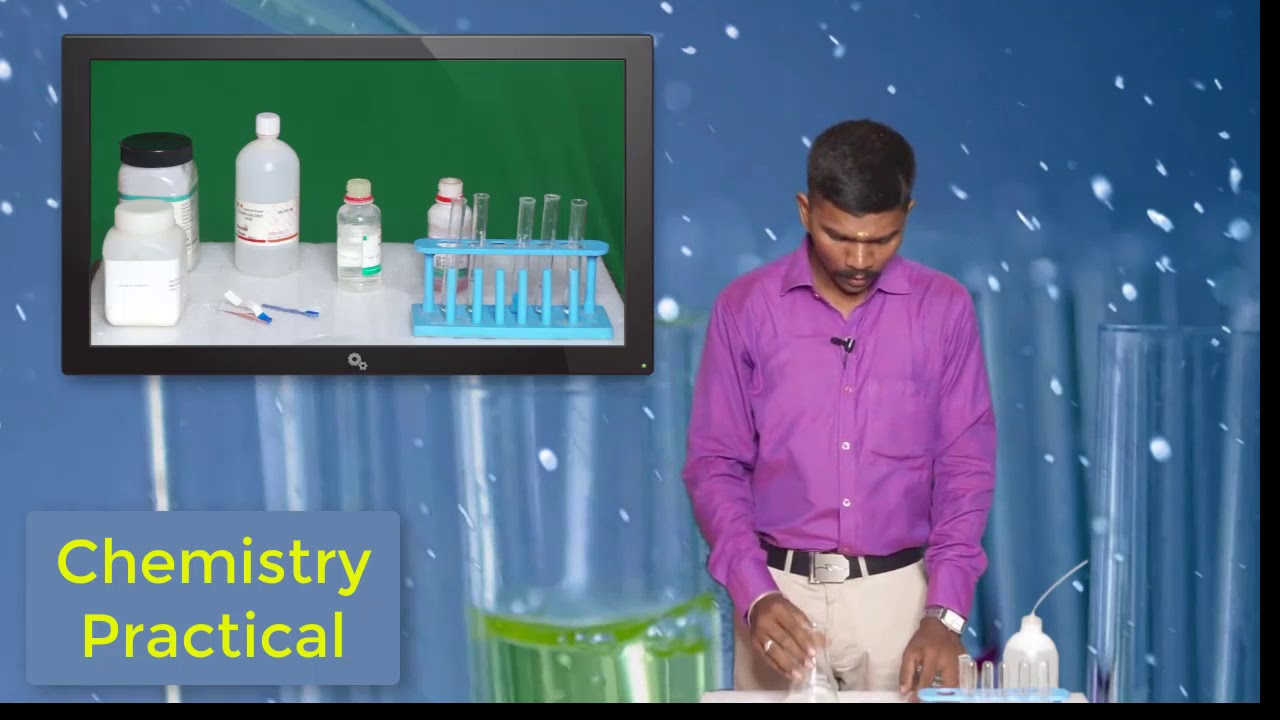 10 science practical chemistry - YouTube