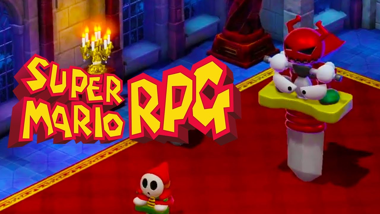 SUPER MARIO RPG REMAKE - CLAYMORTON BOSS FIGHT - YouTube