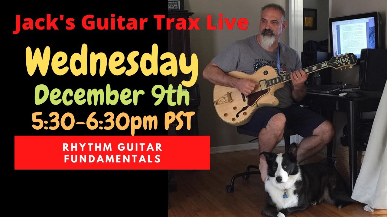 Jack Trax Live - Rhythm Guitar Fundamentals - YouTube
