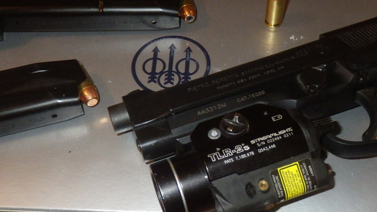 Beretta 96A1 Ep 2 TLR-2S Install and Over View Strobe, Light & Laser ...