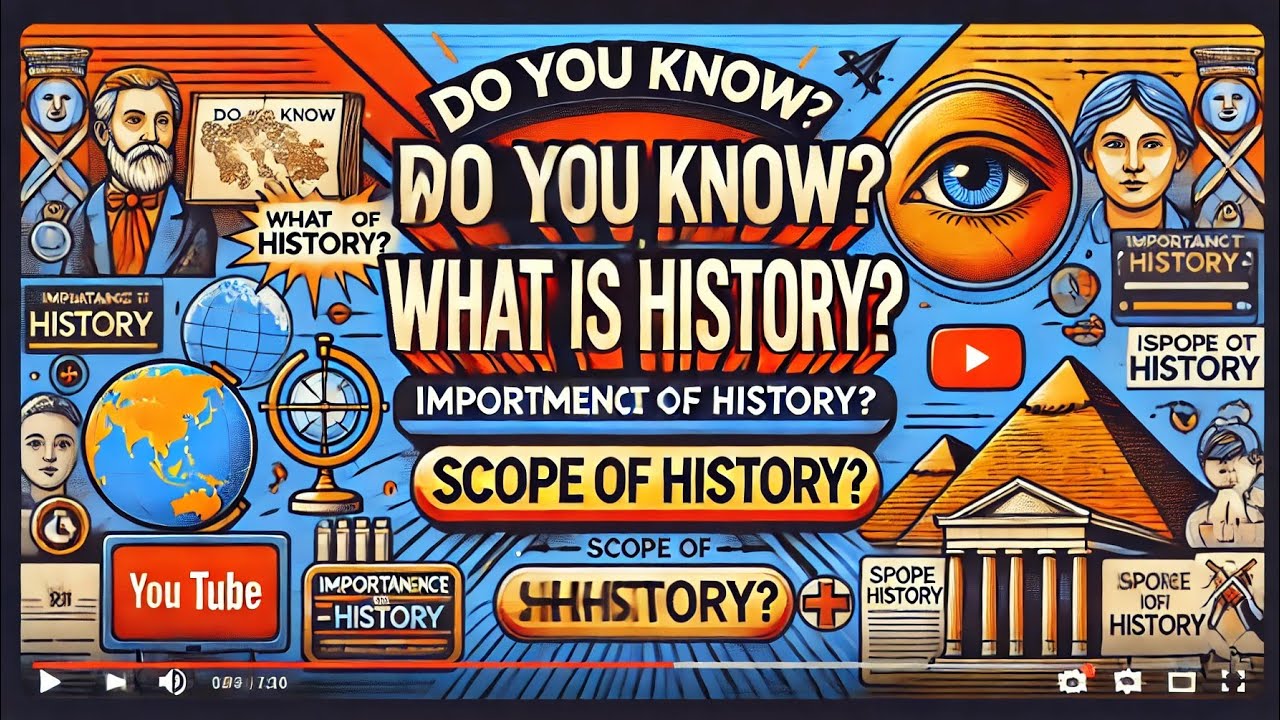 What is History? | importance of History | Scope of History - YouTube