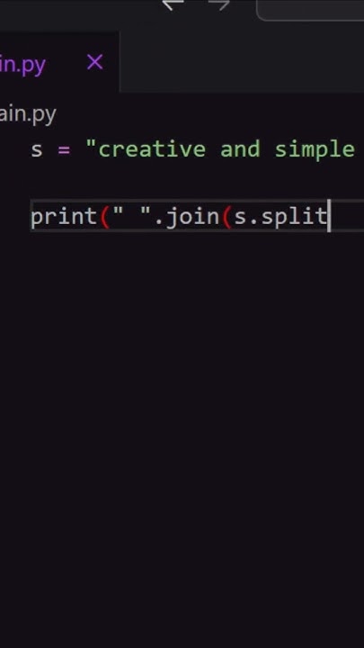 Reverse words within sentence in Python #coding #python #programminglanguage - YouTube