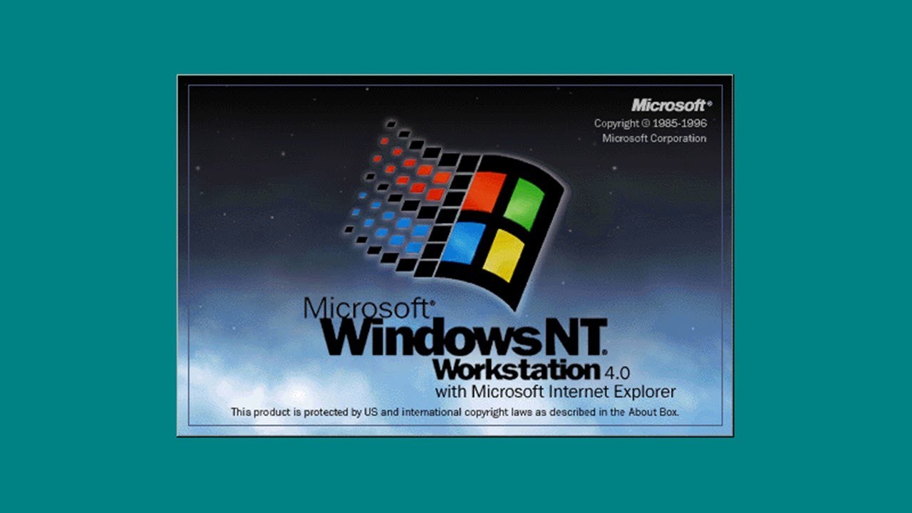 Windows NT 4.0 Crashes and Tilts! - YouTube