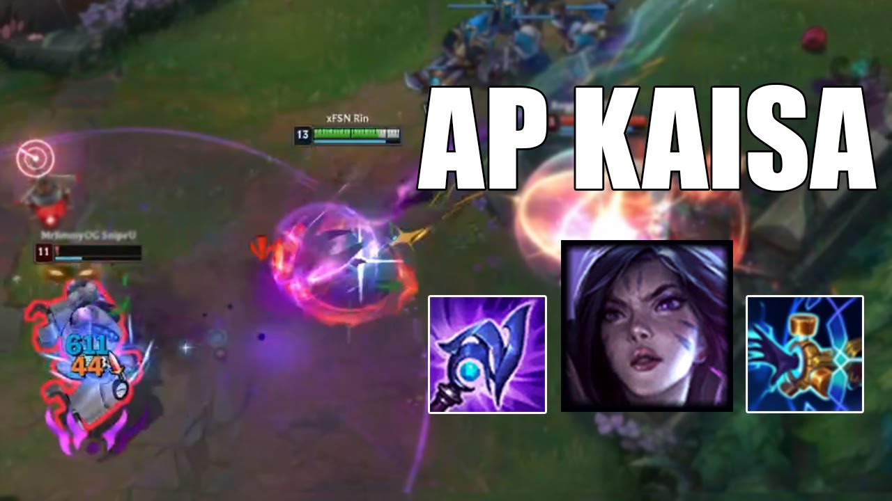 BING CHILLING 🥶🍦 AP Kaisa oneshot build (ADC IS FUN) - YouTube