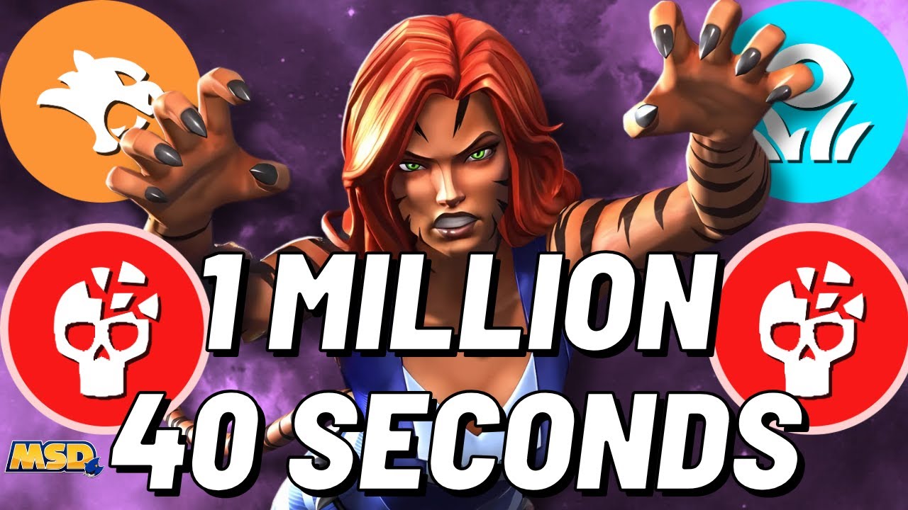 Tigra FLAWLESSLY RIPS APART ONE MILLION Health in 40 SECONDS - YouTube