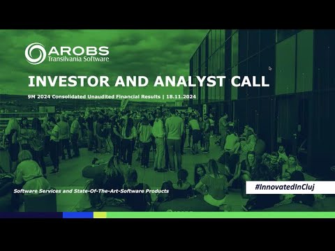 AROBS Q3 2024 Investors' Call - YouTube