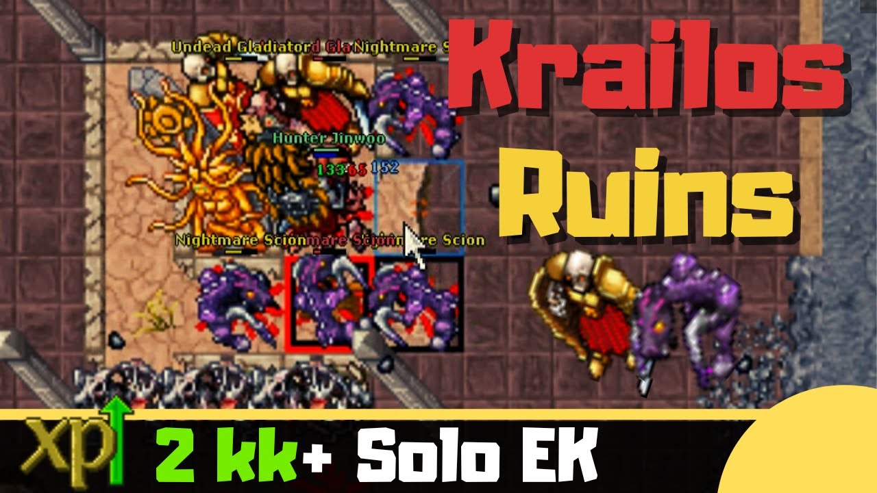 Nightmare Ruins of Krailos [Where to Hunt Solo EK 130+] - YouTube