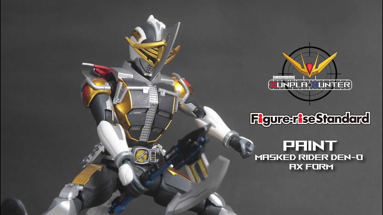 EP 110 PAINT MASKED RIDER DEN O AX FORM - YouTube