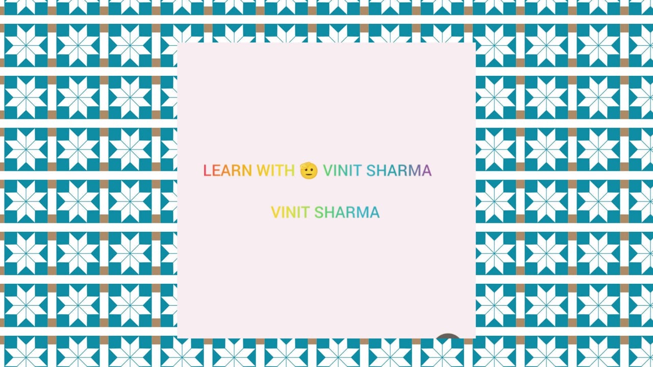 LEARN WITH 🫡 VINIT SHARMA Live Stream - YouTube