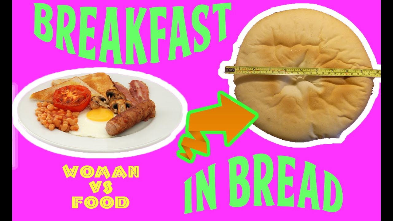 Breakfast-In-Bread and the Belly Buster Breakfast Challenge - YouTube