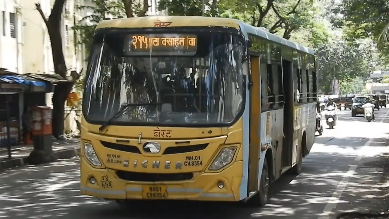 Exploring Mumbai's Kalanagar by BEST Buses | Local Transport Experience ...