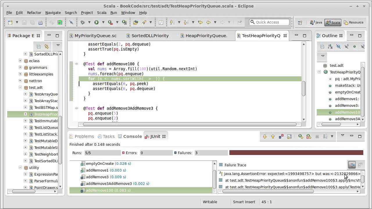 Binary Heap Testing - YouTube