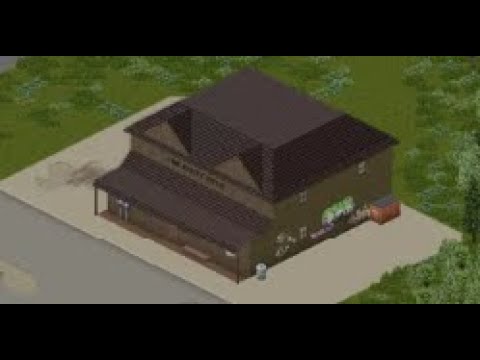 Muldraugh "Rusty Rifle" tavern location tour Project Zomboid - YouTube