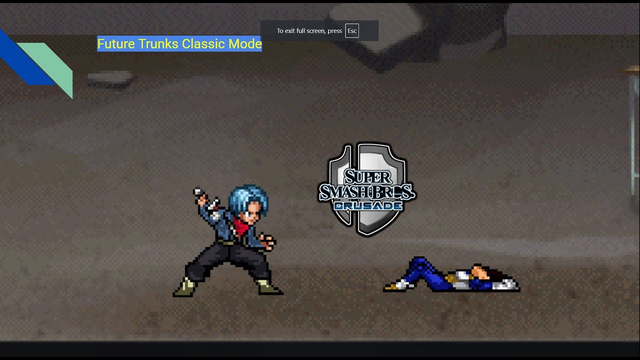 Super Smash Bros Crusade Future Trunks (Dragon Ball) Classic Mode ...